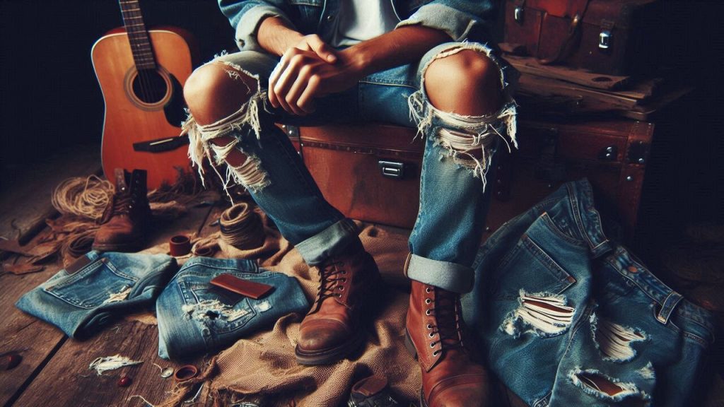 How To Fix Ripped Jeans Knee- Step-by-Step Tutorial