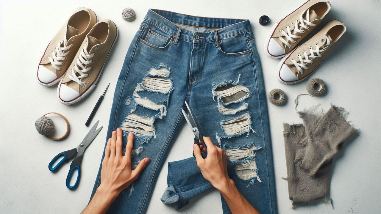 How To Make Ripped Jeans at Home: Easy DIY Guide