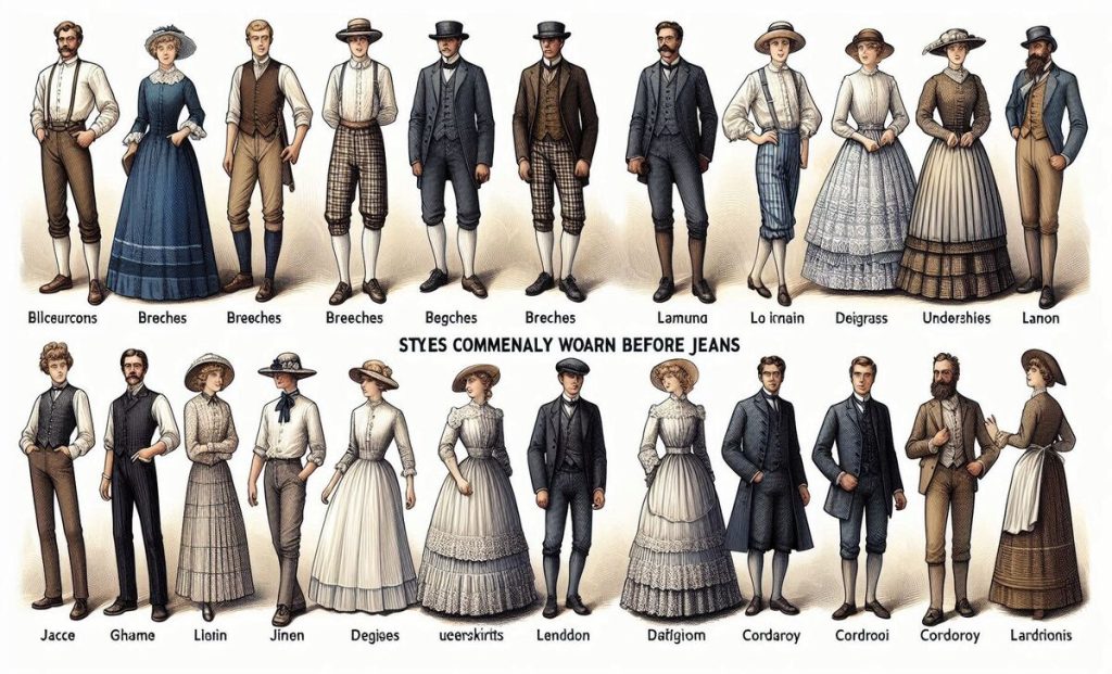 What Did People Wear Before Jeans Pants?